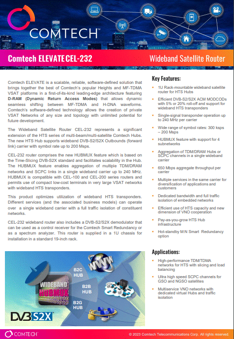 Comtech at ATxSG 2023 - Comtech Technologies