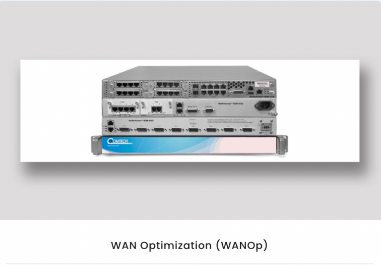 RAN/WAN Optimization - Comtech Telecommunications Corp.